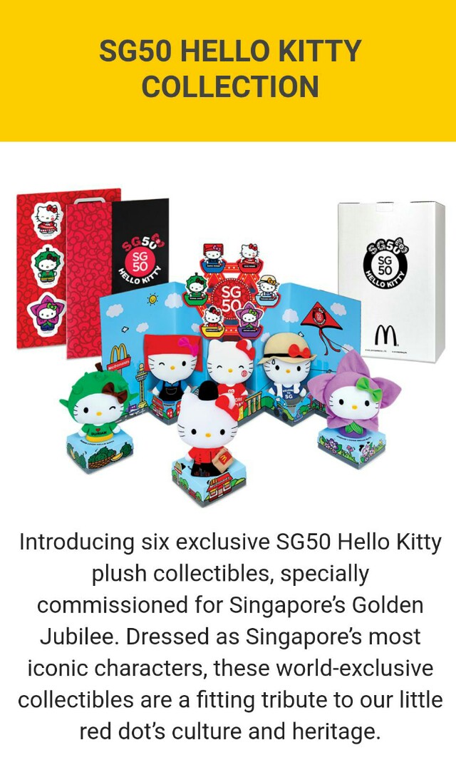 Hello Kitty SG50 collection, Hobbies & Toys, Toys & Games on Carousell