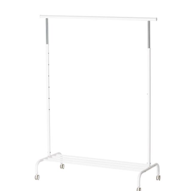 Ikea Rigga clothes rack-white, Furniture & Home Living, Furniture ...