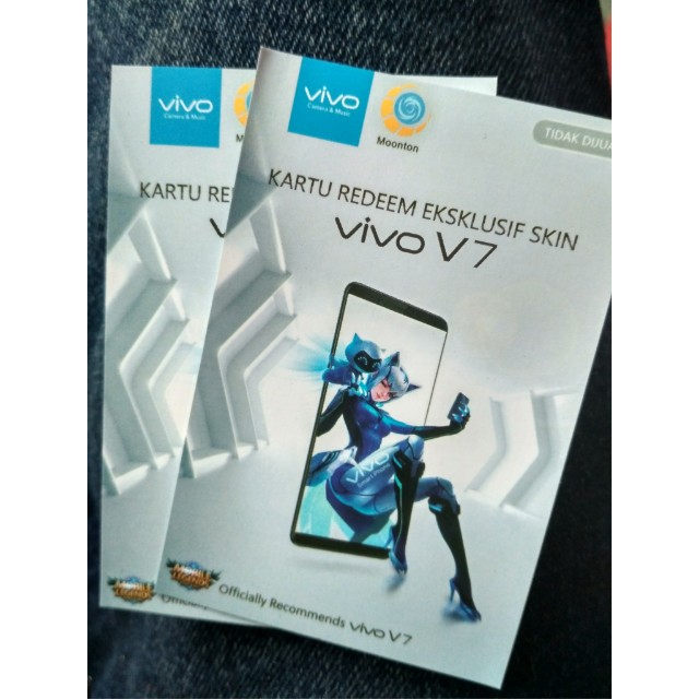 KARTU REDEEM EKSKLUSIF SKIN, Telepon Seluler & Tablet di Carousell