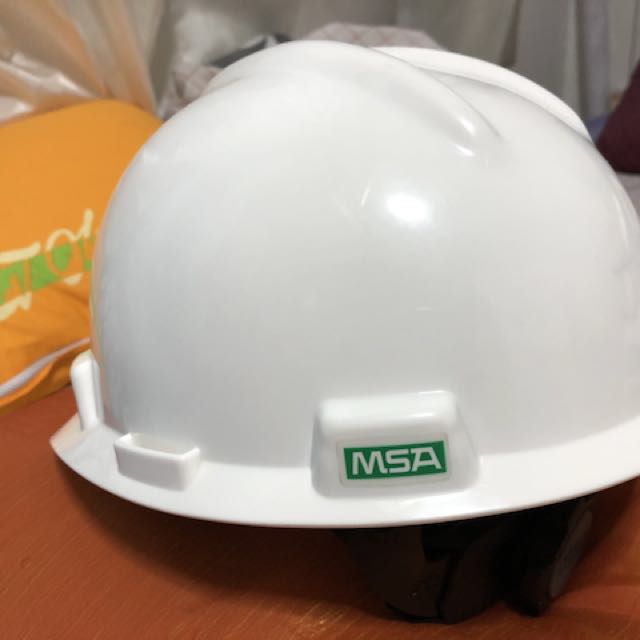 MSA Safety Helmet (looks new) with 3M earplug(new), Everything Else on ...