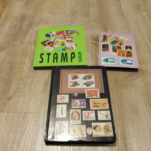 Old Stamp albums, Hobbies & Toys, Memorabilia & Collectibles, Stamps ...