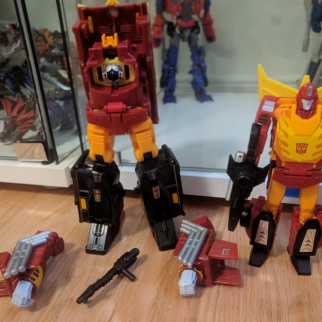 Transformers POTP Rodimus Prime, Hobbies & Toys, Toys & Games on Carousell