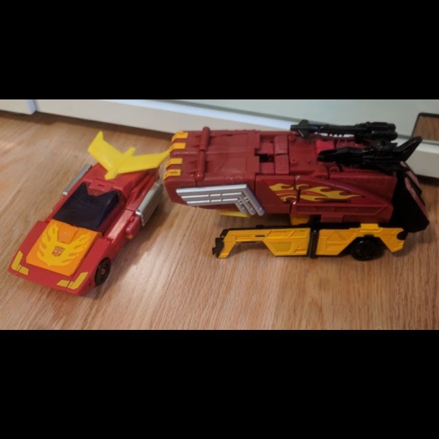Transformers POTP Rodimus Prime, Hobbies & Toys, Toys & Games on Carousell