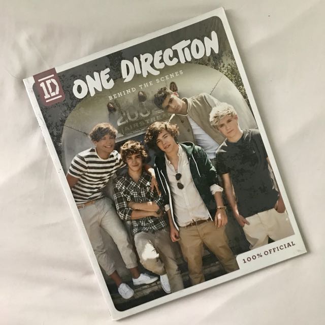 100% Official One Direction / 1D Behind the Scenes Book, Hobbies & Toys ...