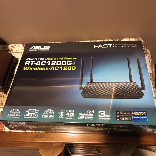 ASUS 802. 11ac Dual-band Router, Computers & Tech, Parts & Accessories ...