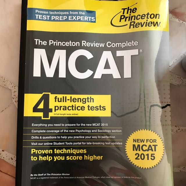 Brand new MCAT The Princeton Review, Hobbies & Toys, Books & Magazines ...