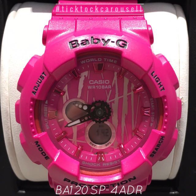 CASIO BABY G Watch (BA-120SP-4ADR), Women's Fashion, Watches ...