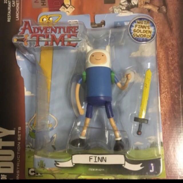 Finn The Human Figure 5 Inch Adventure Time Cartoon Network, Hobbies ...