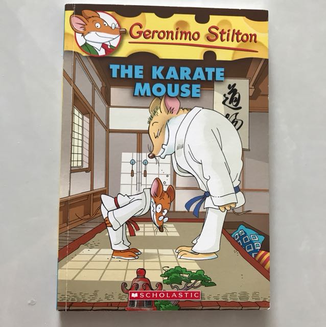 Geronimo Stilton - the karate mouse, Hobbies & Toys, Books & Magazines ...