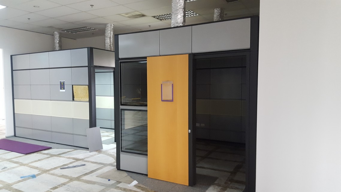 Office Partition Cubicle With Door