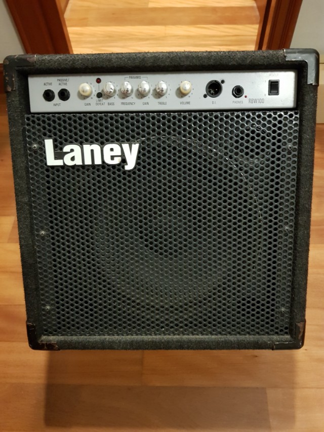 Laney RBW 100 Bass Combo Amp, Hobbies & Toys, Music & Media, Musical ...