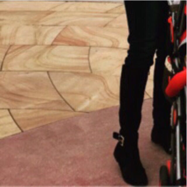 Leaveland Brand - High Cut Boots (Suede Black), Women's Fashion ...