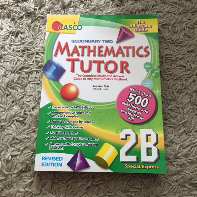 Maths Tutor 2B assessment book, Hobbies & Toys, Books & Magazines ...