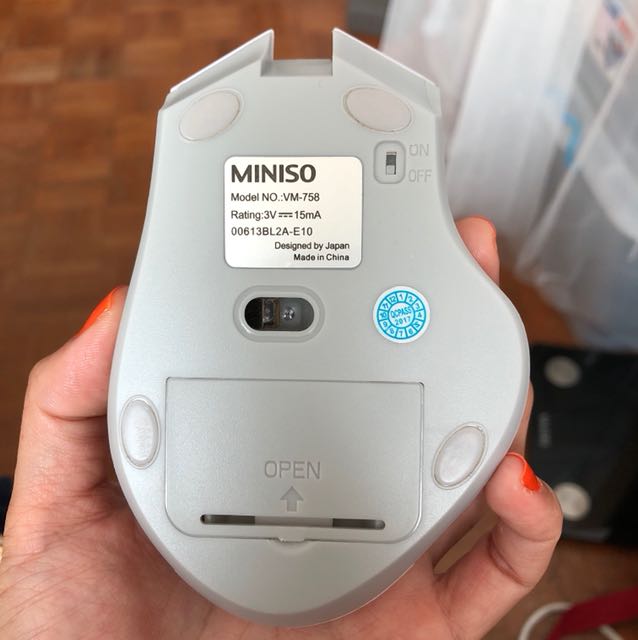 Miniso Bluetooth wireless mouse, Computers & Tech, Parts & Accessories ...