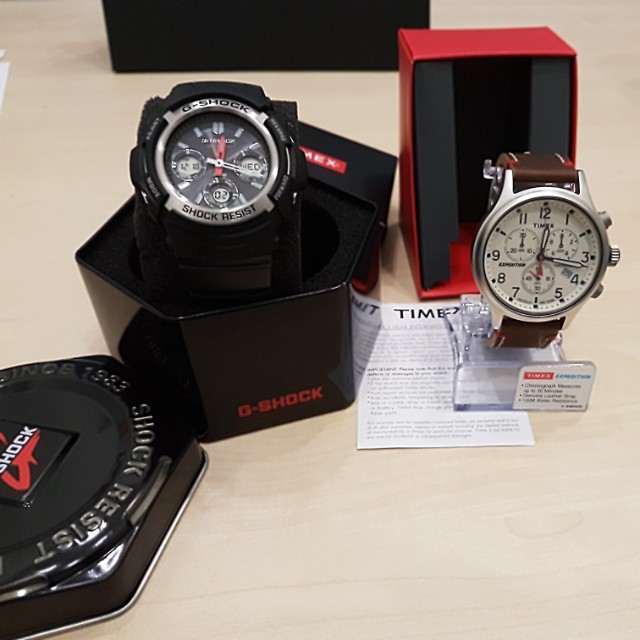 Pre-owned Casio G-shock & Timex Expedition Indiglo, Mobile Phones ...