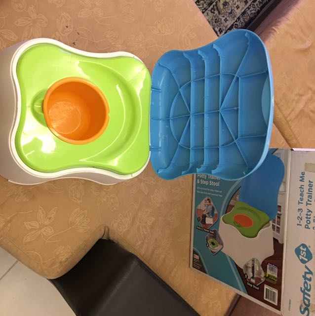 Safety First Potty Trainer and step stool, Babies & Kids, Bathing ...