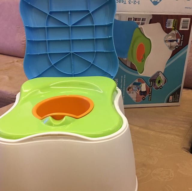 Safety First Potty Trainer and step stool, Babies & Kids, Bathing ...