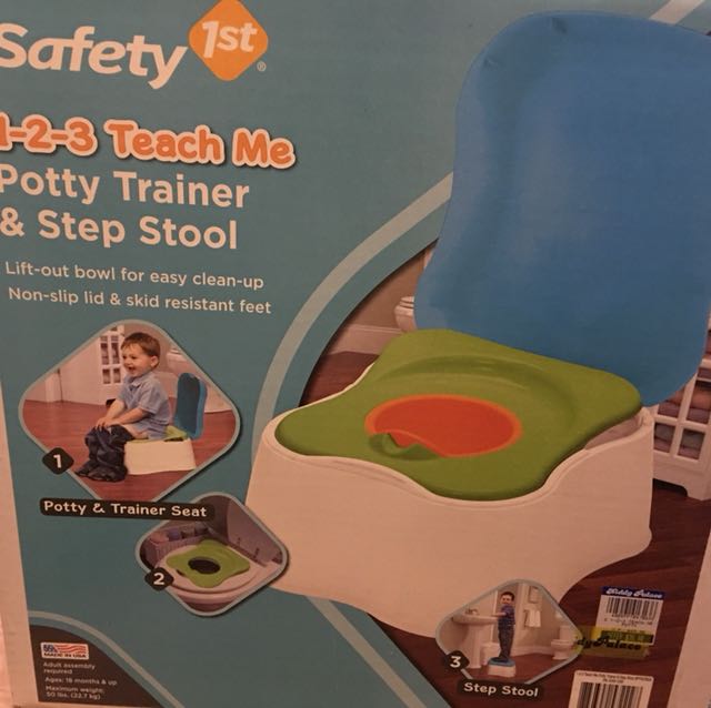 Safety First Potty Trainer and step stool, Babies & Kids, Bathing ...