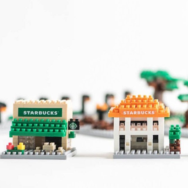 Starbucks Lego, Hobbies & Toys, Toys & Games on Carousell