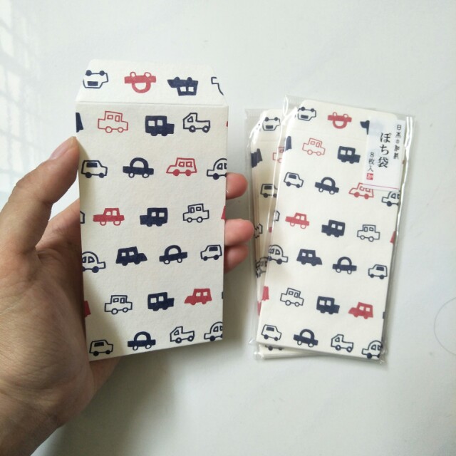 DAISO car design mini envelope, Hobbies & Toys, Stationery & Craft ...