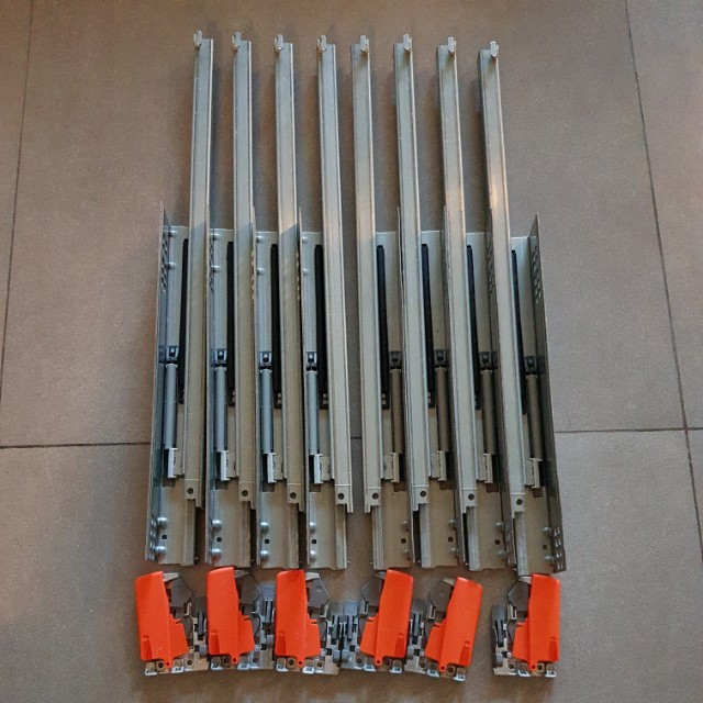 Blum Soft Closing Drawer tracks (brand new), Furniture & Home Living ...