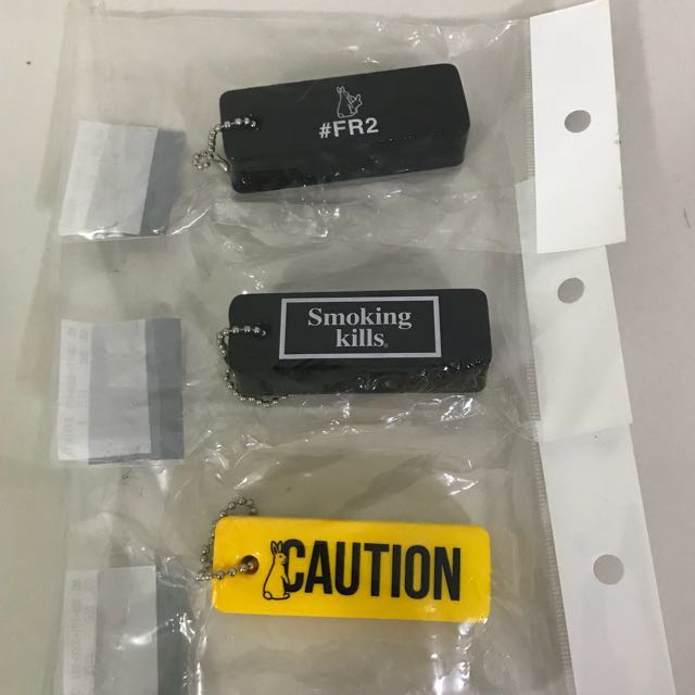 Fxxxing rabbit FR2 Smoking kills Keychain, Men's Fashion, Watches ...