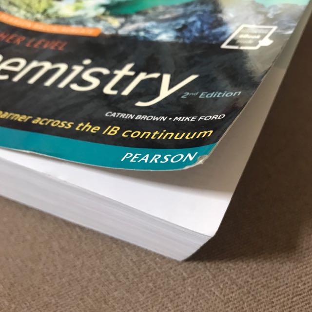 IB Chemistry Pearson Textbook, Hobbies & Toys, Books & Magazines ...