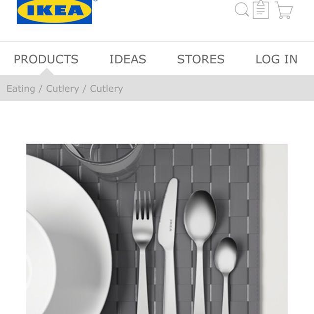 Ikea Dragon Cutlery Set (18 pcs), TV & Home Appliances, Kitchen ...