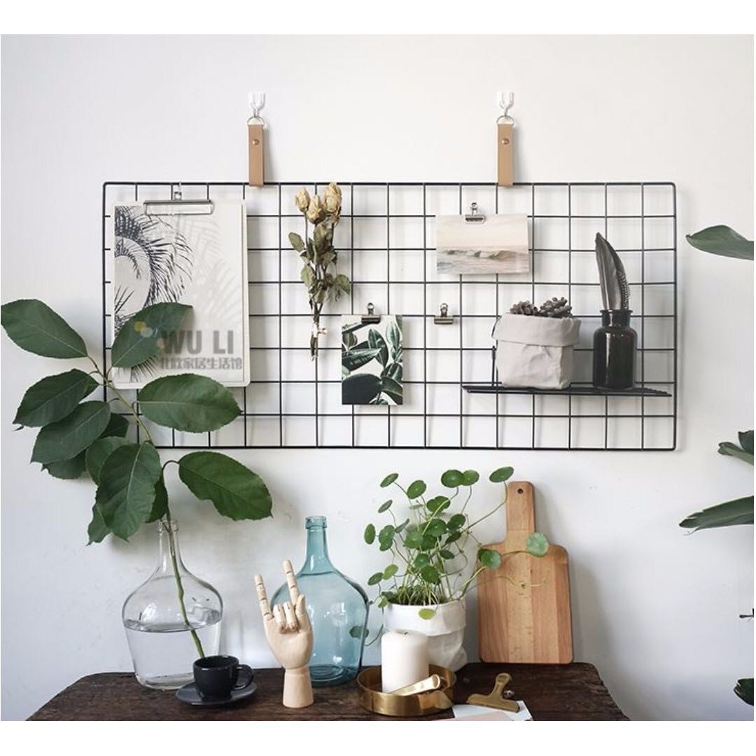 Minimalist Metal Mesh Board, Furniture, Home Decor on Carousell
