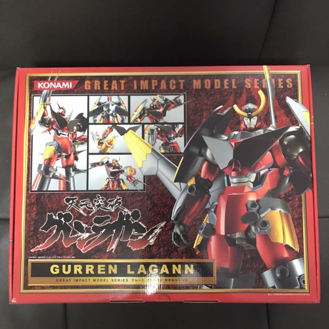 Konami Chogokin Gurren Lagann Transformers Masterpiece Gundam Metal ...