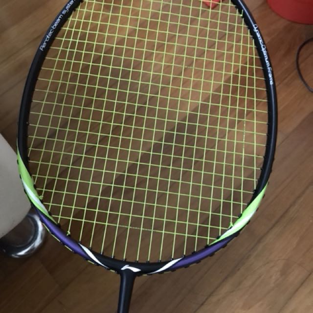 Li Ning turbo x 90, Sports Equipment, Sports & Games, Racket & Ball ...