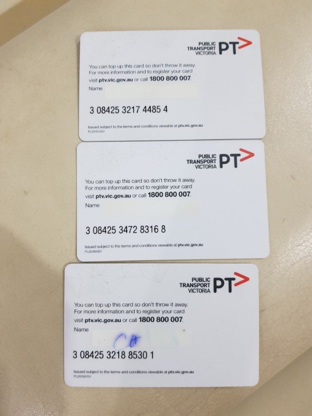 Myki Cards for Melbourne Public Transport, Everything Else on Carousell