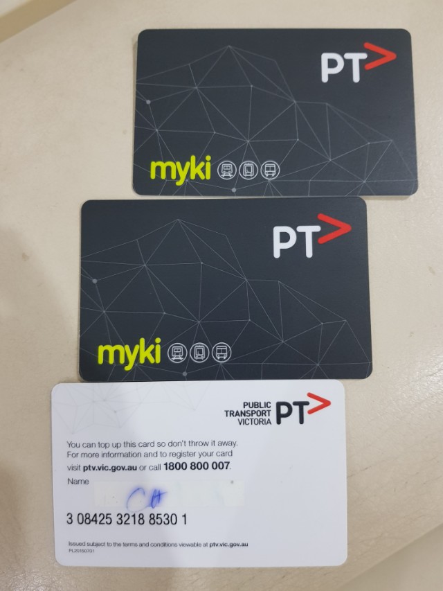 Myki Cards for Melbourne Public Transport, Everything Else on Carousell