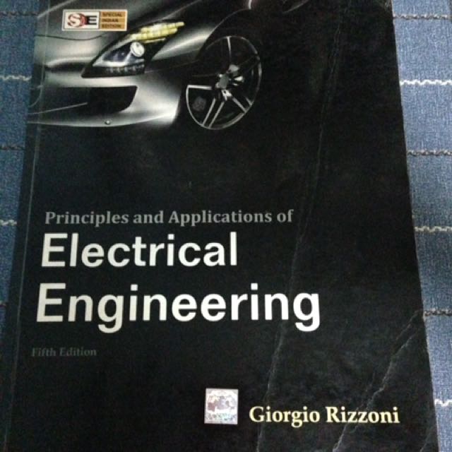 Principles and Applications of Electrical Engineering MA2009, Hobbies ...