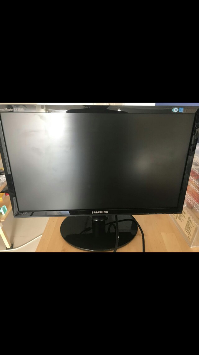 Samsung Monitor SyncMaster ex2020 wide screen 20-inch, Computers & Tech ...