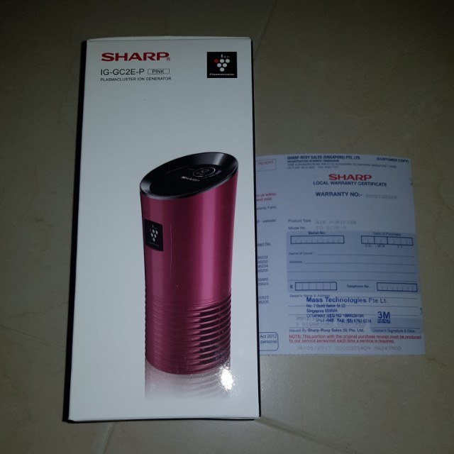 Sharp plasmacluster ion generator, Car Accessories on Carousell