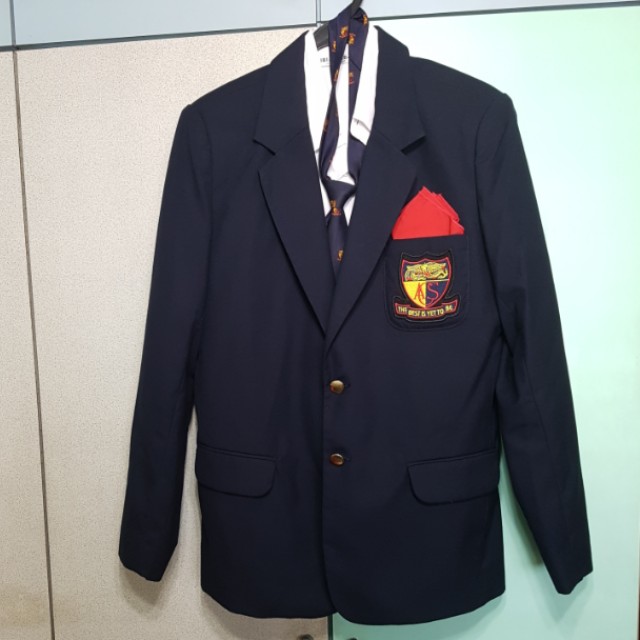 ACS Full Set Uniform, Men's Fashion, Bottoms, Sleep and Loungewear on ...