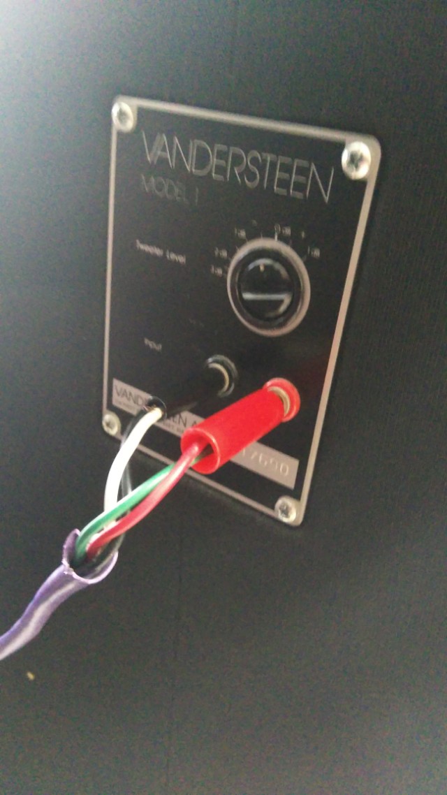 Collectors Vandersteen Model 1b speakers, Audio, Other Audio Equipment ...