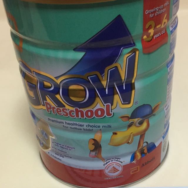 Grow Preschool Milk (900g), Babies & Kids, Nursing & Feeding, Weaning ...