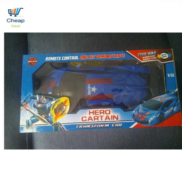 Hero Captain Remote Car Transformer (Limited Ed.), Hobbies & Toys, Toys ...