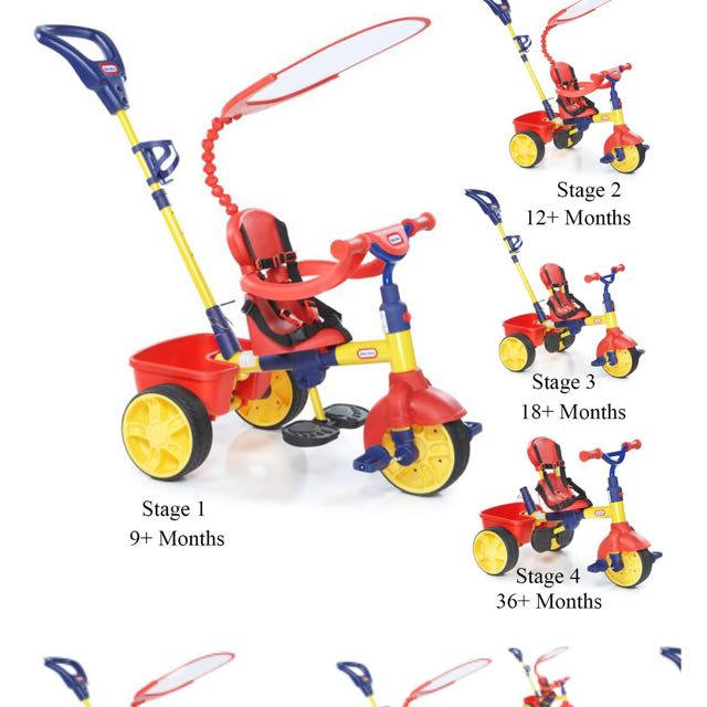 Little trikes 4 in 1 trikes, Babies & Kids, Infant Playtime on Carousell