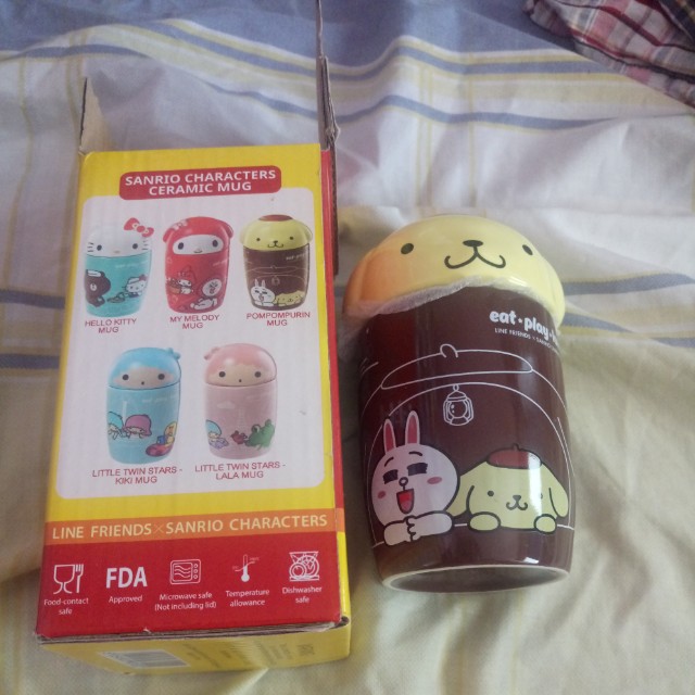 Pompompurin mug 7-11, Everything Else on Carousell