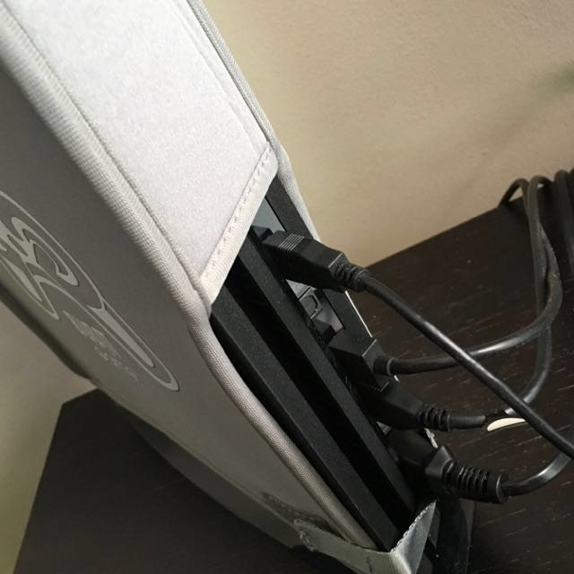 Ps4 Pro Dust Cover Vertical Authentic BUBM Grey for CUH-7006B, Video ...