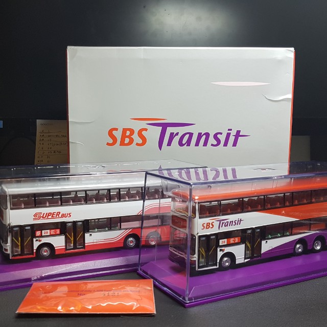 SBS Transit Northcord Bus Model Commemorative Set, Hobbies & Toys, Toys ...