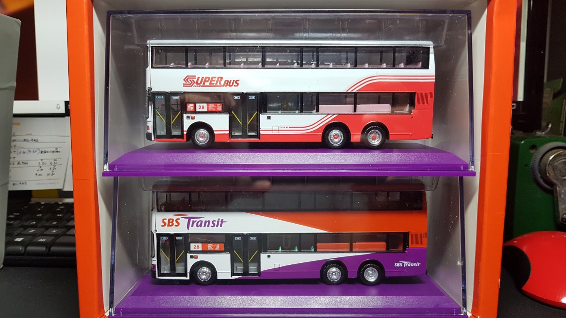 SBS Transit Northcord Bus Model Commemorative Set, Hobbies & Toys, Toys ...