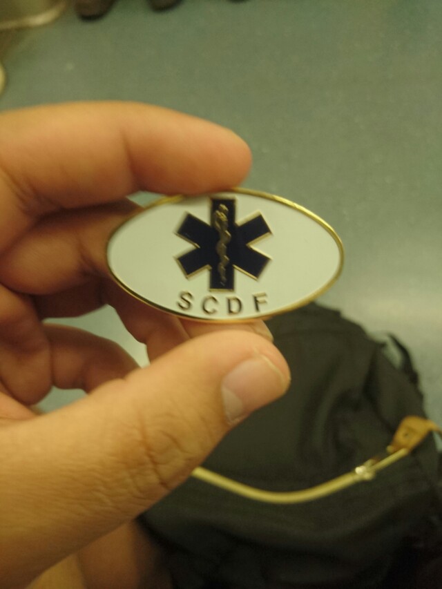 Scdf level 3 Paramedic Badge, Bulletin Board, Preorders on Carousell