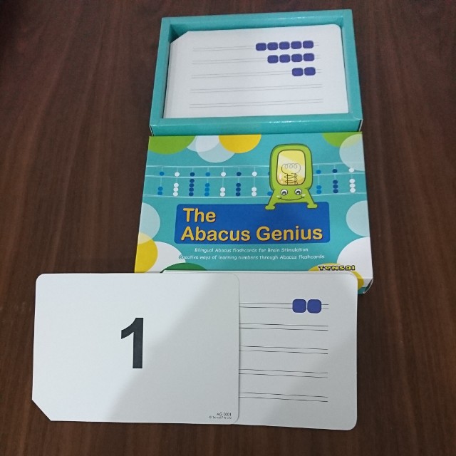 Shichida Flash Cards - Abacus Genius, Babies & Kids, Babies & Kids ...