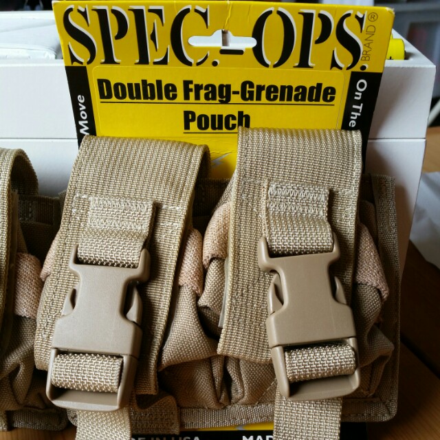 Spec Ops Brand Pouch (Grenade) Made in USA, Sports Equipment, Bicycles ...