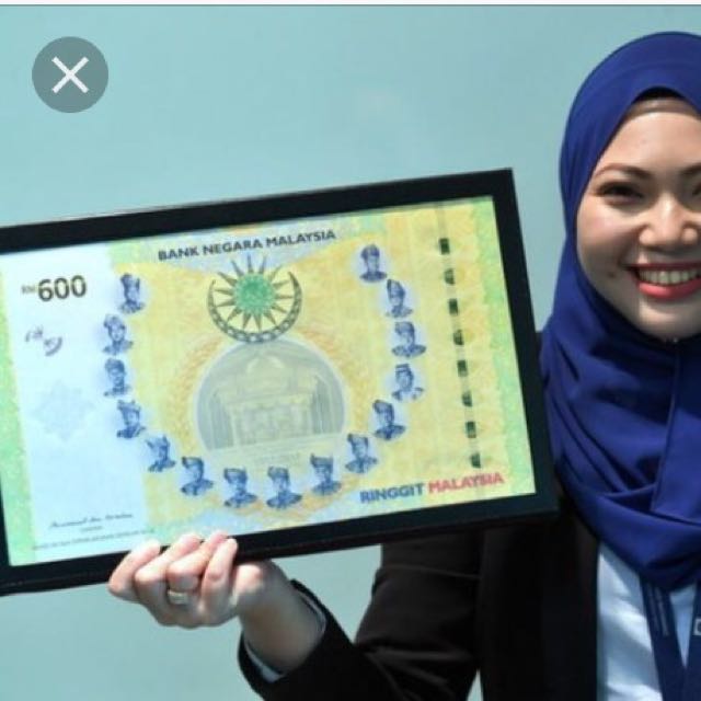 UNC RM600 Malaysia Commemorative Bank Notes (PRE-ORDER), Hobbies & Toys ...