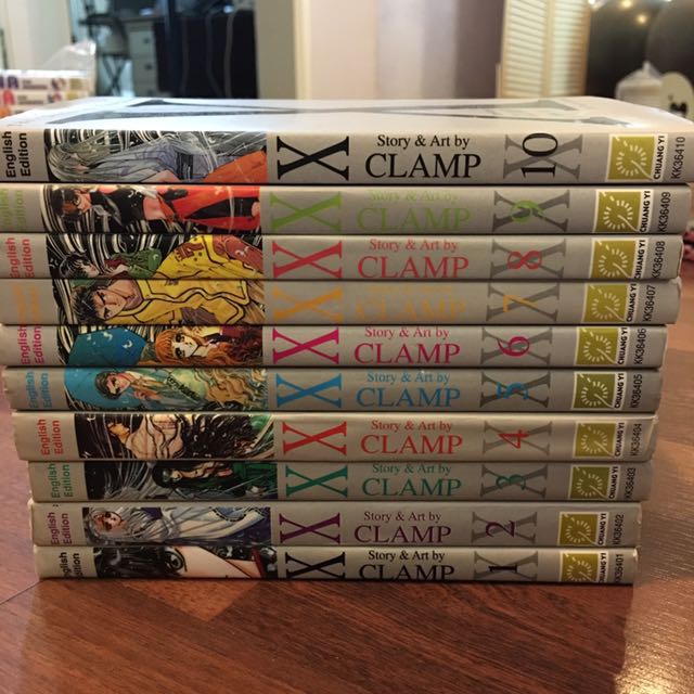 X manga series, Hobbies & Toys, Books & Magazines, Comics & Manga on ...